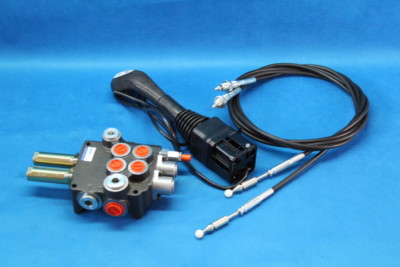 HYDRAULIC KIT VALVE 2 SECTIONS + CONTROL JOYSTICK Kubota L3400 | eBay