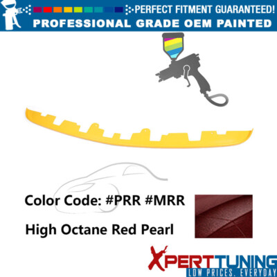 Fits 18-23 Challenger Factory Style Front Bumper Lip Guard ABS Painted ...