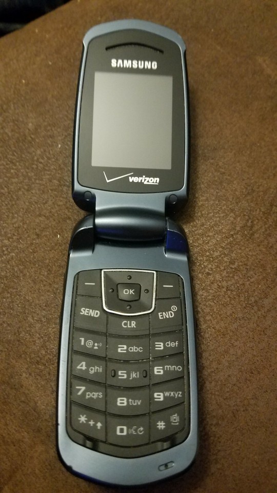 Samsung Smooth SCH-U350 - Blue Verizon Basic Flip Phone Clean ESN | eBay