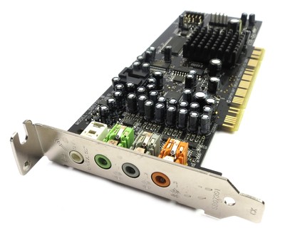 SB0730 Creative Labs Sound Blaster X-Fi Low Profile Internal PCI Sound ...
