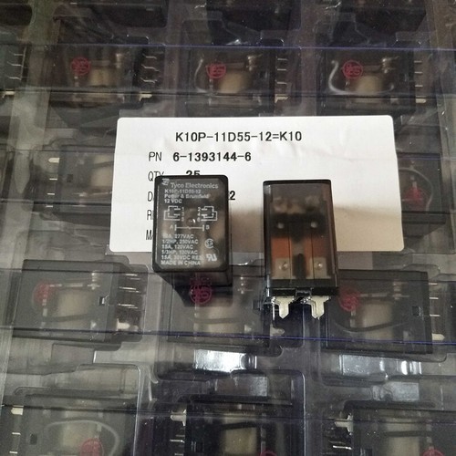 1pc Tyco K10P-11D55-12 Power Relay 8 Pins 12VDC 10A 277VAC | eBay