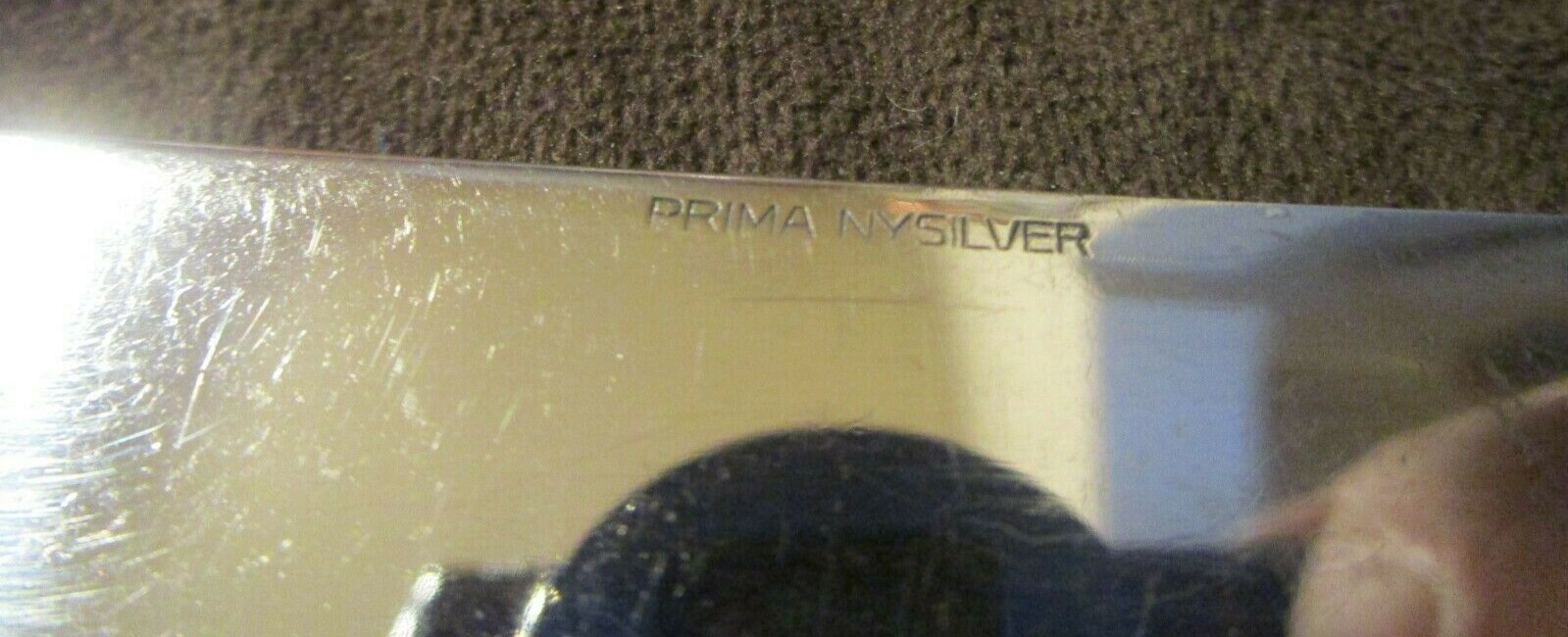 Vintage Prima NY Silver Plate Ornate Fish Knife 9" Long Sweden | eBay