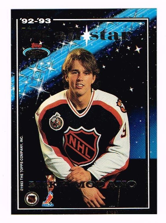 1993-94 Stadium Club NHL All Star Pierre Turgeon/Mike Modano NM/MT 2301 ...