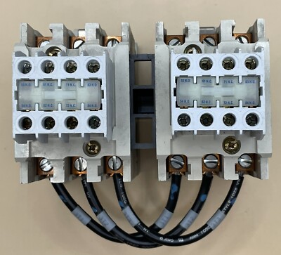 2 CUTLER HAMMER CE15HN3 REVERSING CONTACTORS 120V COIL 40HP 600V | eBay
