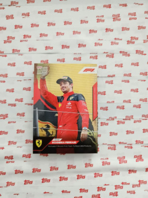 2023 Topps Now F1 #26 SCUDERIA FERRARI 800 PODIUMS CHARLES LECLERC | eBay