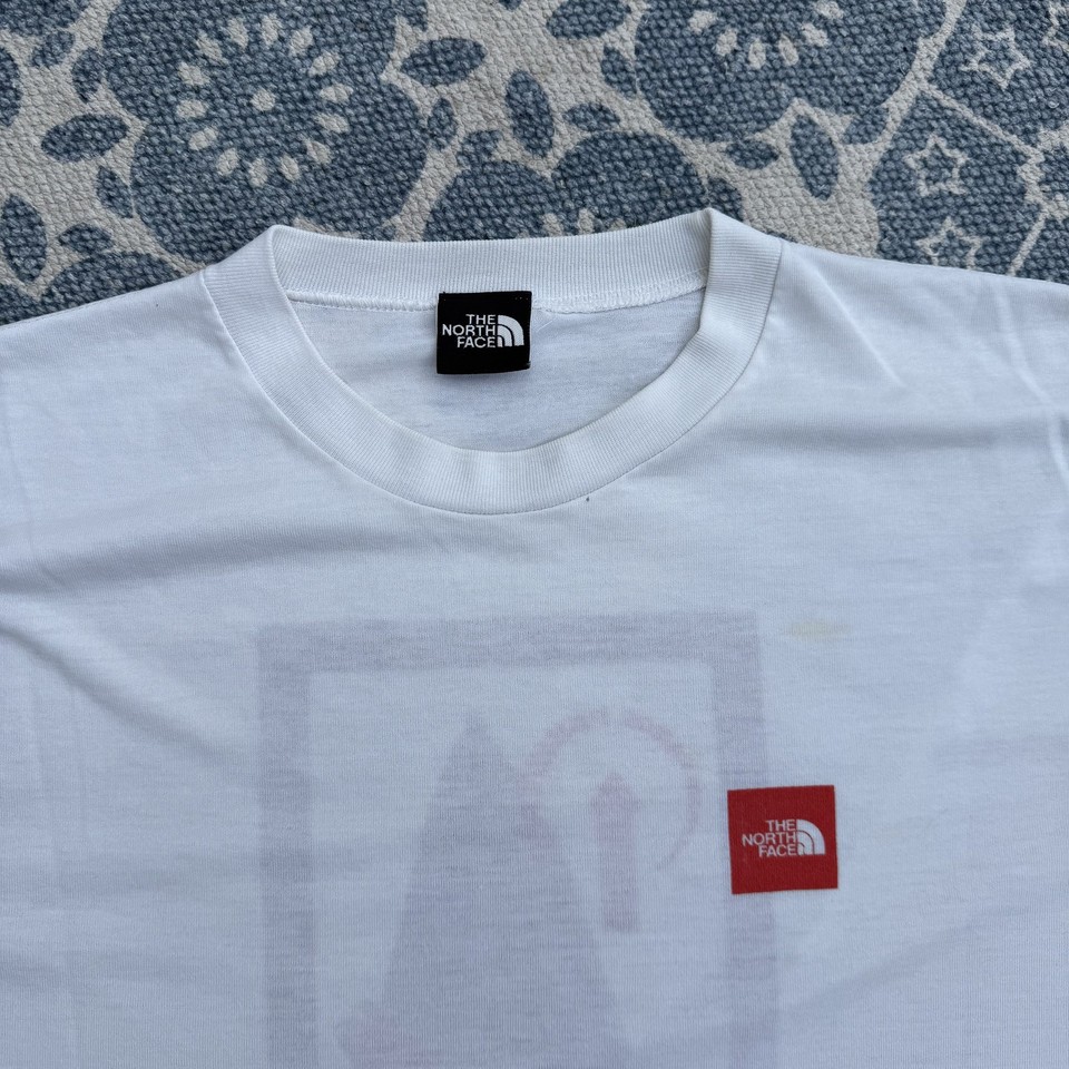 Vintage The North Face Nameless Tower white graphic T-shirt | eBay