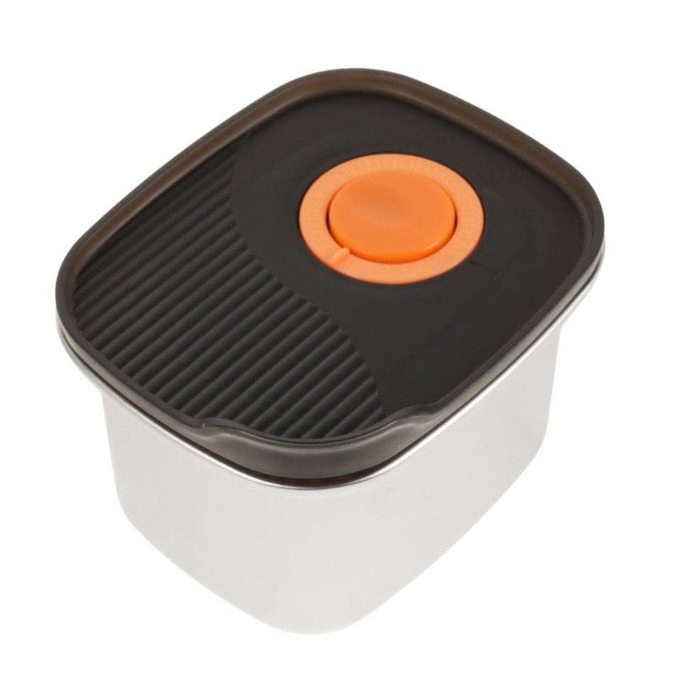 Ice Cream Container - 500ml Stainless Steel Ice Cream Storage Box For ...