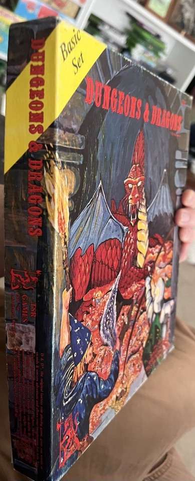 Dungeons & Dragons Basic Set 2nd Print 1978 Lizard Logo Holmes Sealed ...