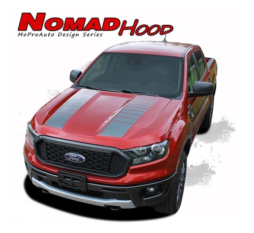 2019-2023 Ford Ranger Hood Decals NOMAD HOOD 3M Vinyl Graphics Stripes ...