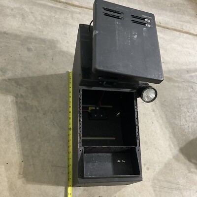 Jotto Desk Police Console Desk Center Mount w/ Movable Precision Laptop ...