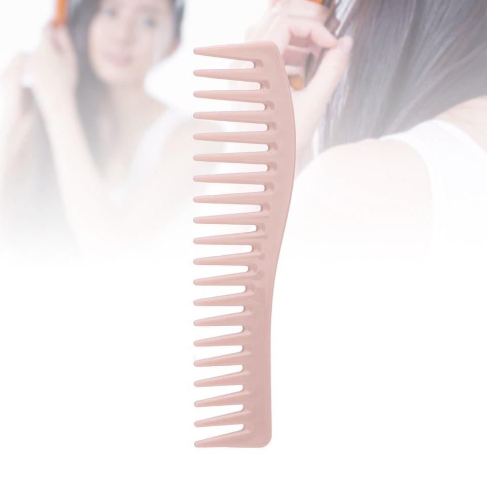 10PCS Hair Detangling Comb Plastic Wide Tooth Compact Professional ...