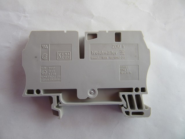 Weidmuller ZDU 6 Tan Wire Terminal ZDU6 for sale online | eBay
