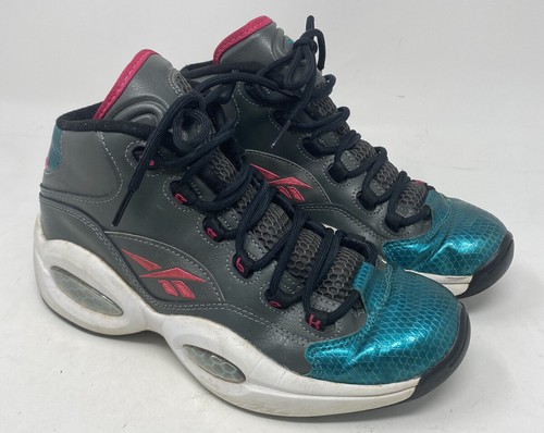 Reebok Question Mid Multicolor Sneakers Size 6.5 Needs Restorations ...