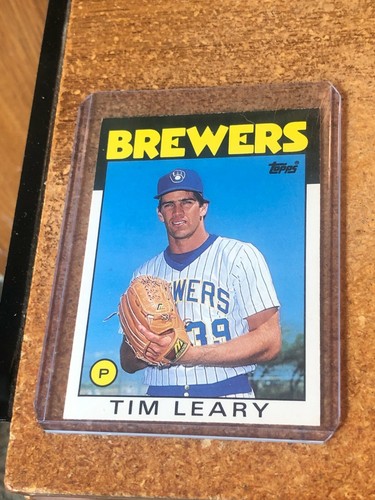 1986 Topps Traded Baseball # 64T Tim Leary | eBay
