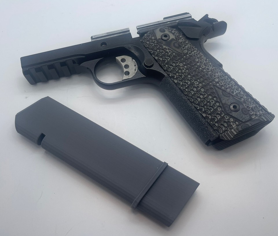 1911 Gunsmith Armorer's Magwell Vise Block Tool - Colt S&W Kimber, GRAY ...