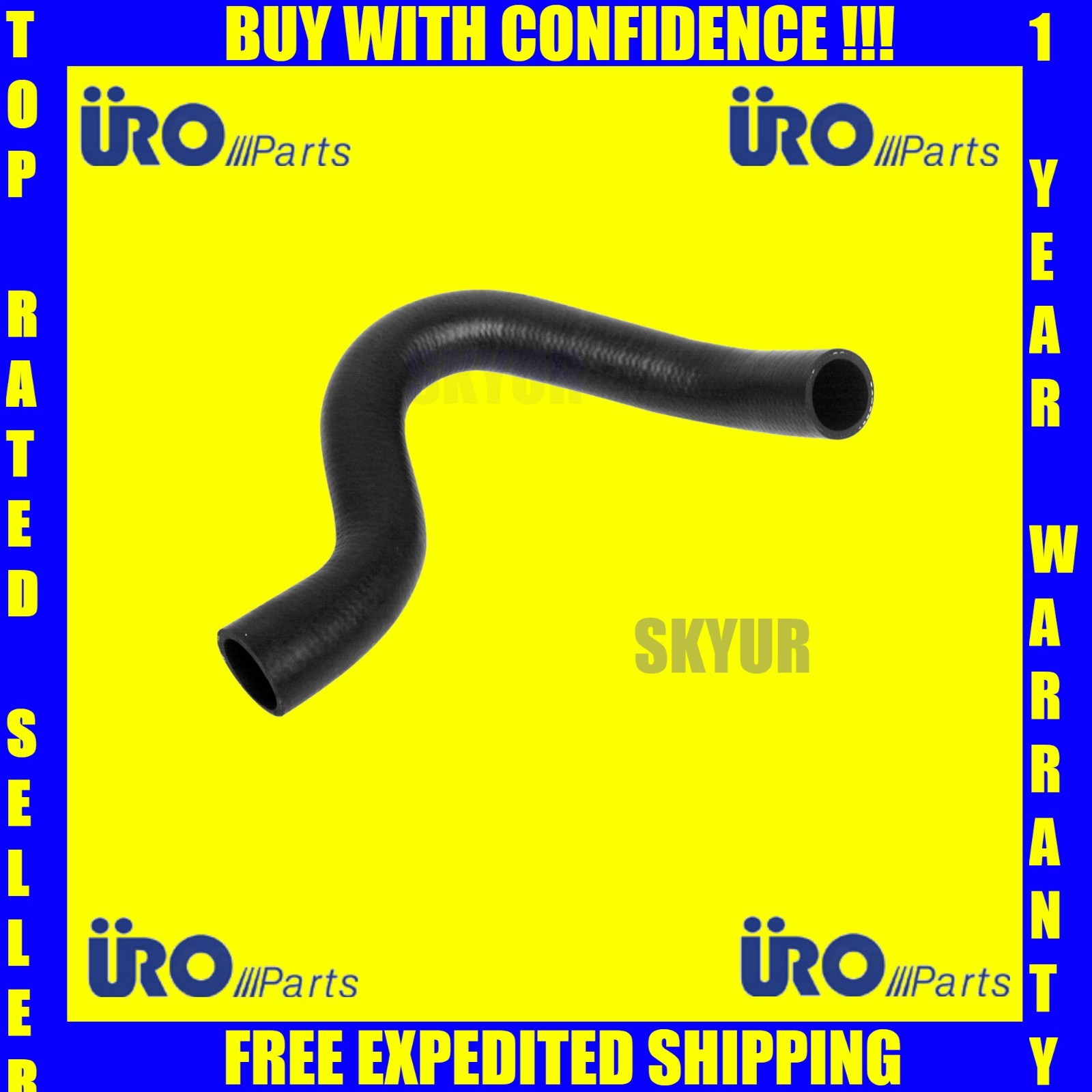 2002-09 Volvo C70 S60 V70 XC70 Upper Radiator Coolant Hose URO 8671393 ...