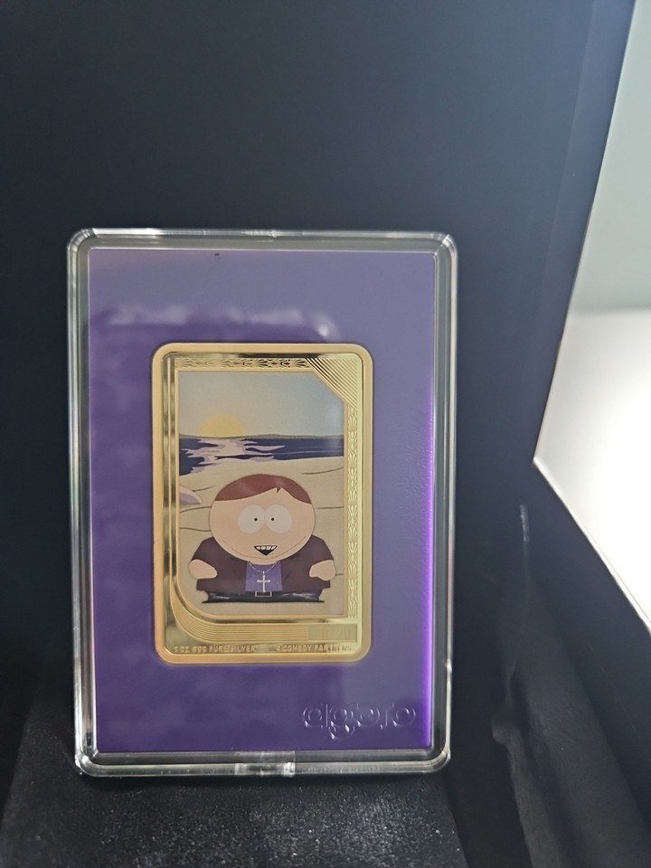 LIMITED EDITION 2025 Agoro South Park Coins, Cartman Amethyst #20/20 ...
