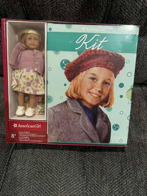 American Girl 1934 Mini Kit 6 Inches Tall , Kit Doll & 6 Book Set ...
