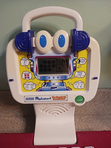 Vtech Alphabert Ready To Read Robot Eductional 294 Little Smart Folding ...