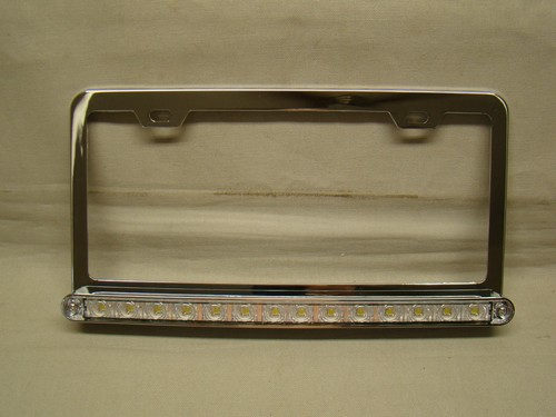 LED reverse light license plate frame back up light license plate light ...