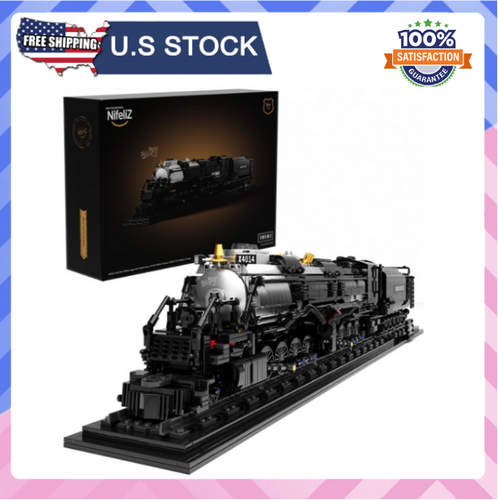Big Boy Locomotive, Articulated Steam Locomotive Building Block Set (1 ...