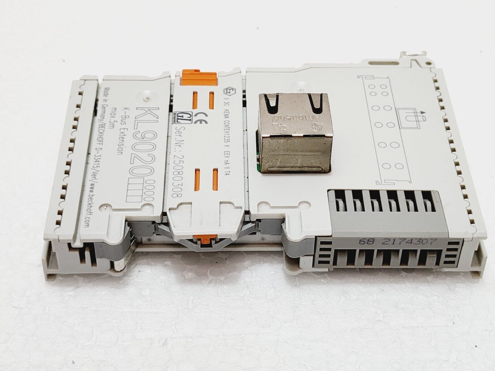 Beckhoff KL9020 Terminal Bus Extension End Terminal for sale online | eBay