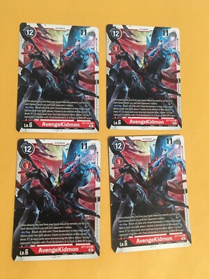 4x AvengeKidmon BT7-015 U (Playset) Digimon CCG | Next Adventure Near ...