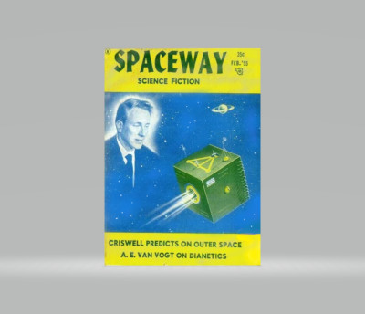 Spaceway Science Fiction AE Van Vogt Feb 1955 Vol 2 #3 | eBay