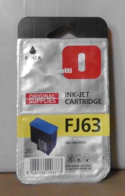 Olivetti FJ63 Tinte schwarz B0702 für Fax Lab 610 Fax Lab 630 OVP A1 ...