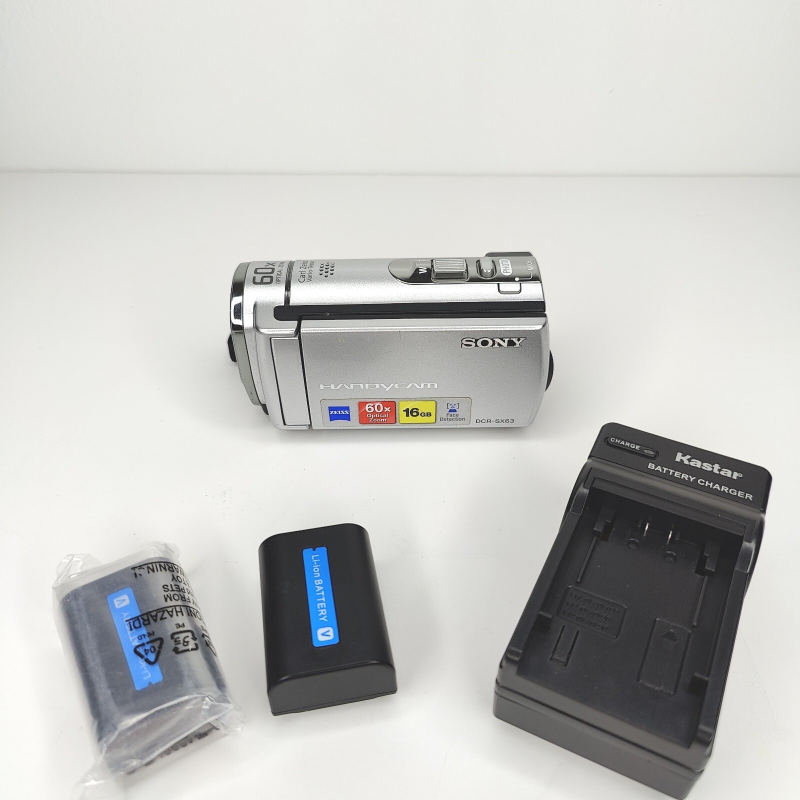 Sony DCR-SX63 16 GB Camcorder - Silver for sale online | eBay