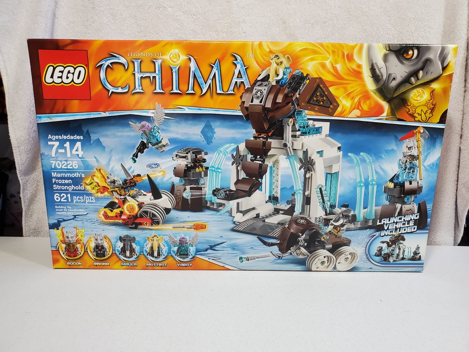 LEGO 70226 Legends Of Chima Mammoth's Frozen Stronghold Brand New ...