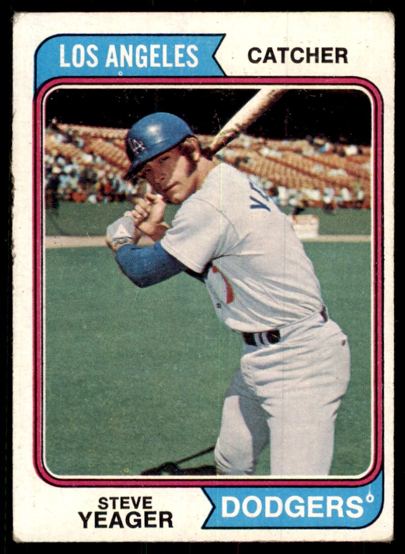 1974 Topps- Steve Yeager Baseball Cards #593 | eBay