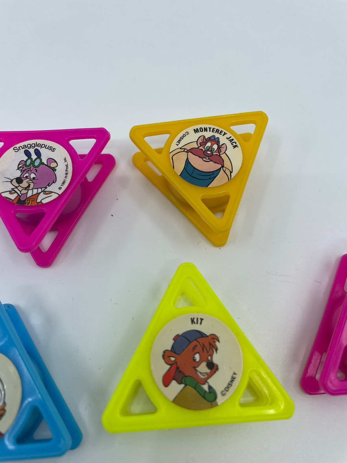 Vintage 1990 Kellogg's Disney Stamper Cereal Prize Lot of 5 Ink Stamps ...