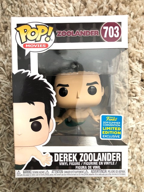 Zoolander Pop Funko Derek Zoolander - Merman (703) [2019 Summer ...