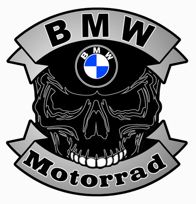BMW Motorrad Skull Sticker vinyle laminé | eBay