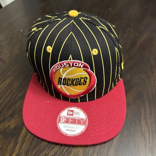 Houston Rockets NBA New Era SnapBack Hat 9Fifty OS Adjustable | eBay