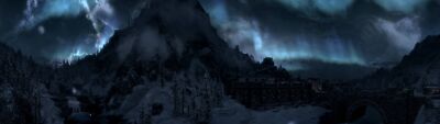 Landscape the elder scrolls v skyrim pc gaming video Custom Gaming Mat ...