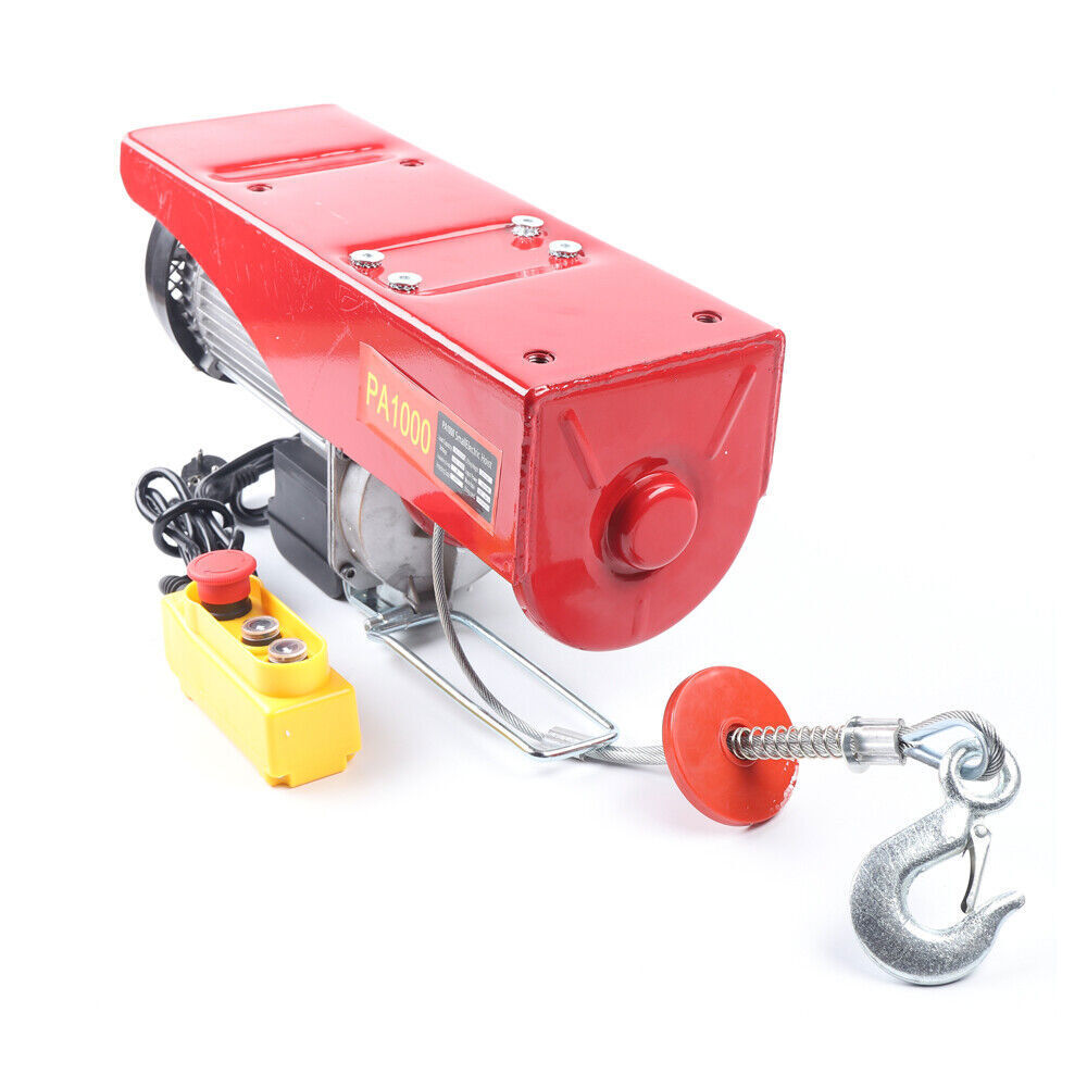 800/1000kg Electric Winch Scaffold Hoist Winch Crane Garage Workshop ...