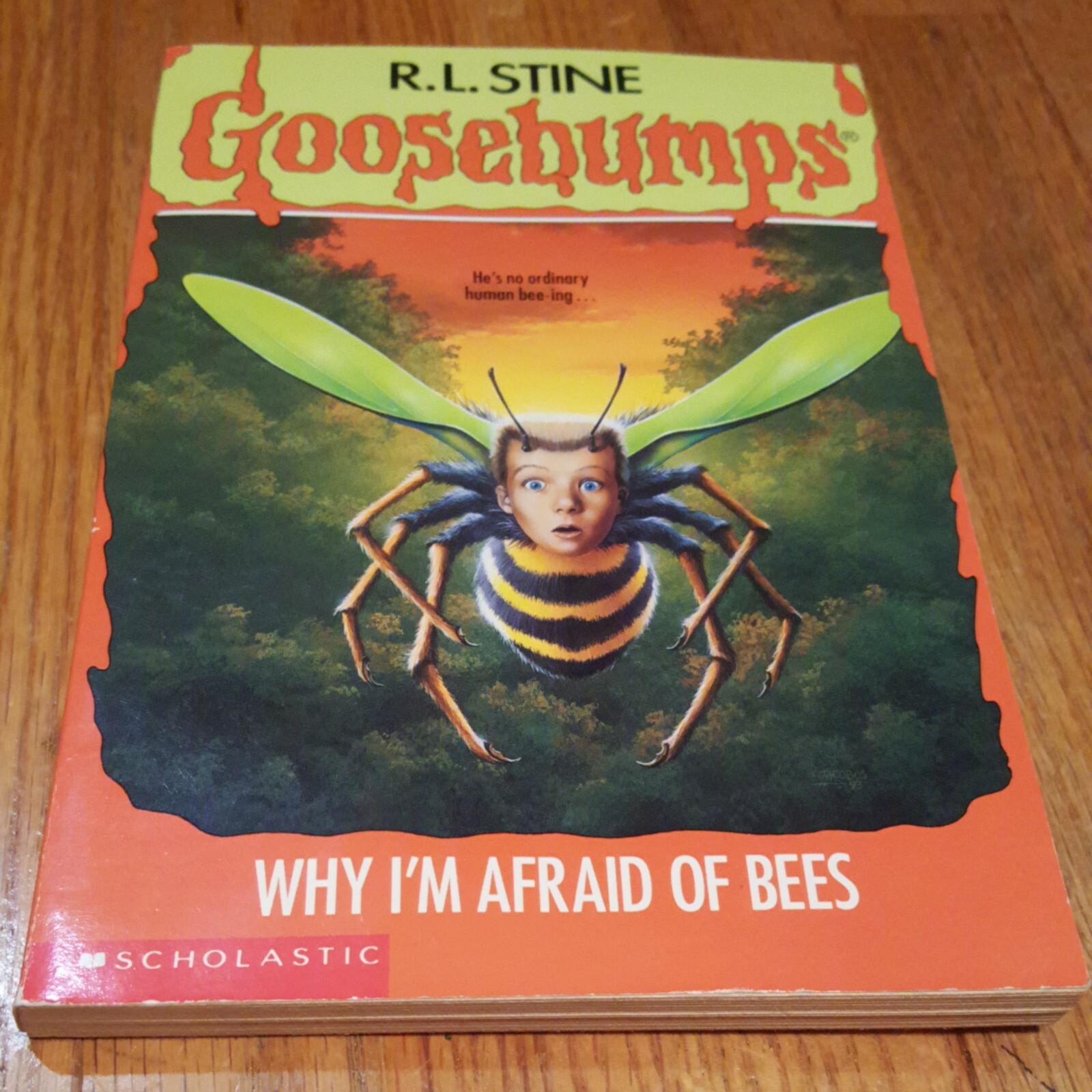 Goosebumps Book #17 Why I’m Afraid Of Bees RL Stine 1st Scholastic ...