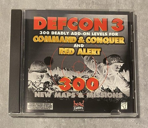 Defcon 3: 300 Deadly Levels for C&C and Red Alert (PC, 1996) Win 95/98 ...