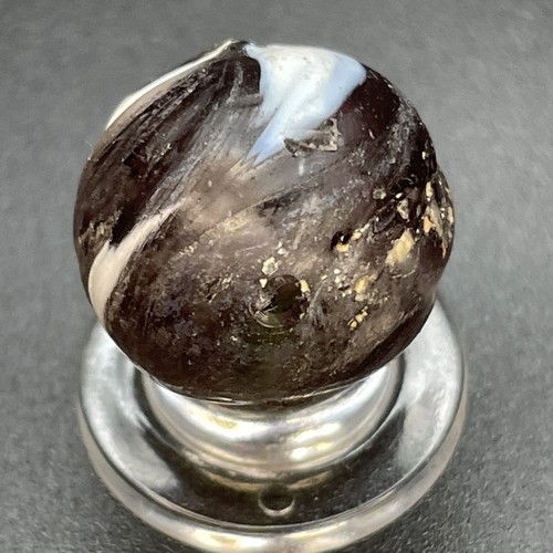 Rare Early German Hand-Made Double Pontil Slag Glass Marble Vintage ...