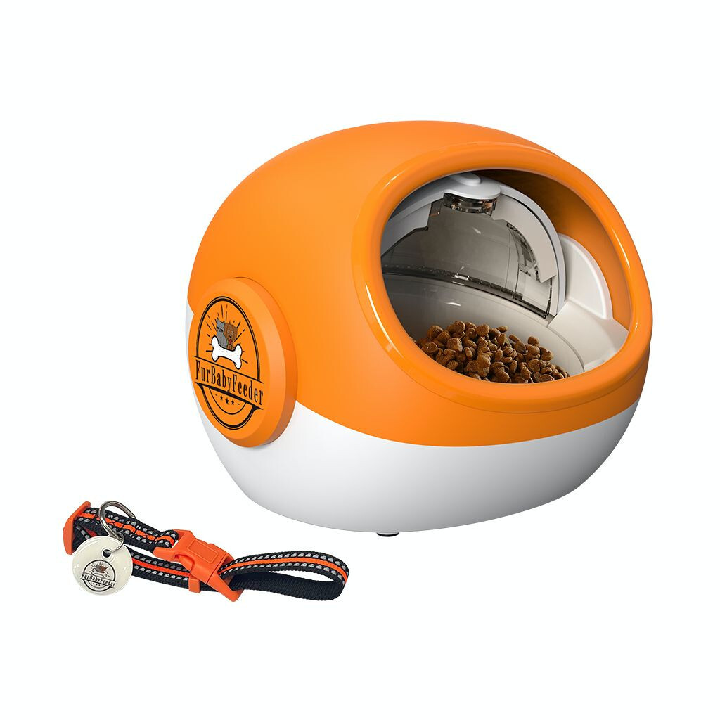 FurBabyFeeder® Sphere Automatic Microchip Pet Feeder – LCD Menu ...