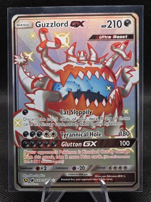 Pokemon Guzzlord GX SV71/SV94 Sun & Moon Hidden Fates Shiny Vault Near ...