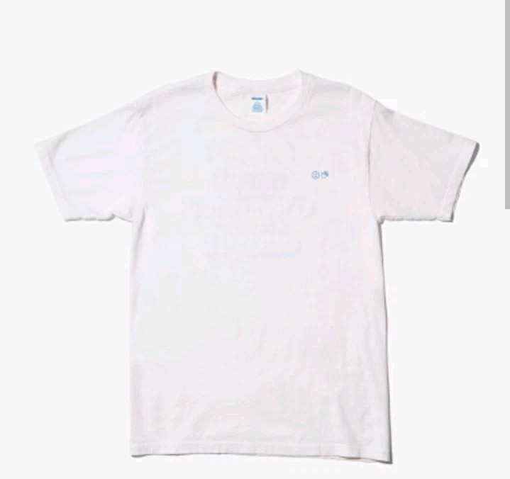 Limited Edition GLOSSIER Logo Tee T-Shirt Size L/Large White w/Blue ...