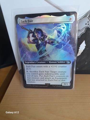 Magic the Gathering Final Fantasy zack fair extended art foil | eBay