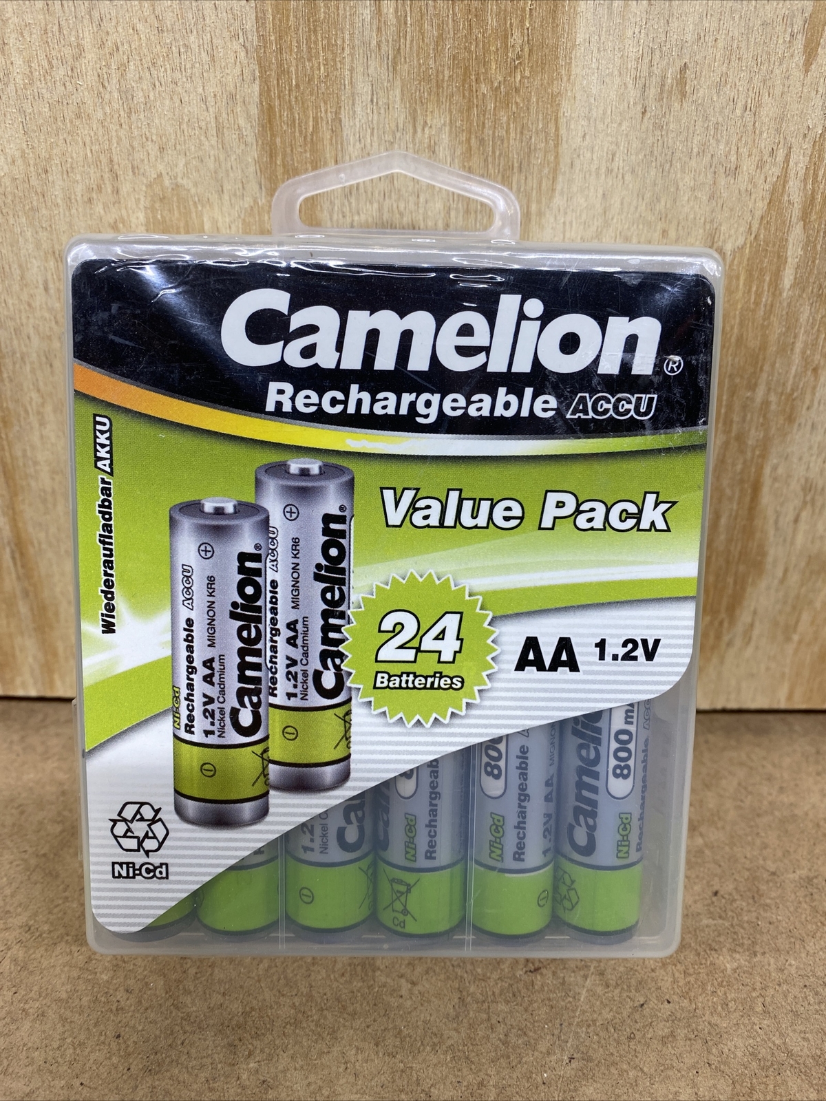 4 x Camelion NC-AA1000 AA 1000 mAh Rechargeable Batteries for sale ...