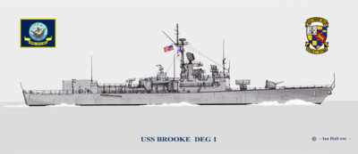 USS Brooke DEG-1 US Navy | eBay