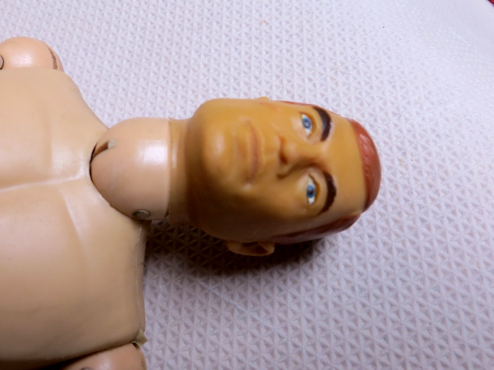 GI JOE 1964 VINTAGE GI JOE JOEZETA: RED HAIR " TRUE GUMMY HEAD " 64-65 ...