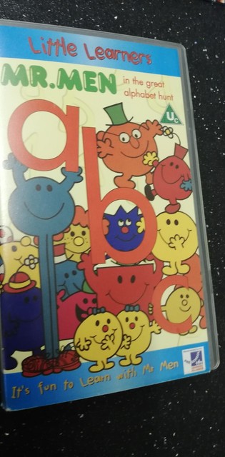Little Learners - Mr Men ABC (VHS, 2000) for sale online | eBay