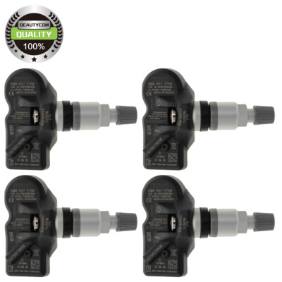 4Pcs TPMS Tire Pressure Sensor 5Q0907275B 5Q0998270B For McLAREN 540C ...